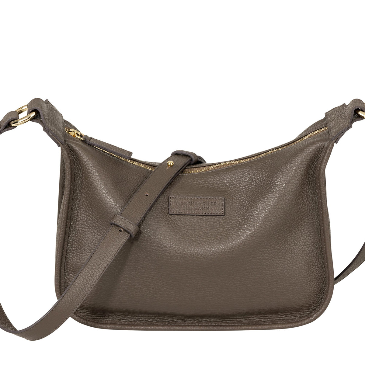 BRIOCHE BAG midi fango - light gold – TIEFENBACHER LEHMANN